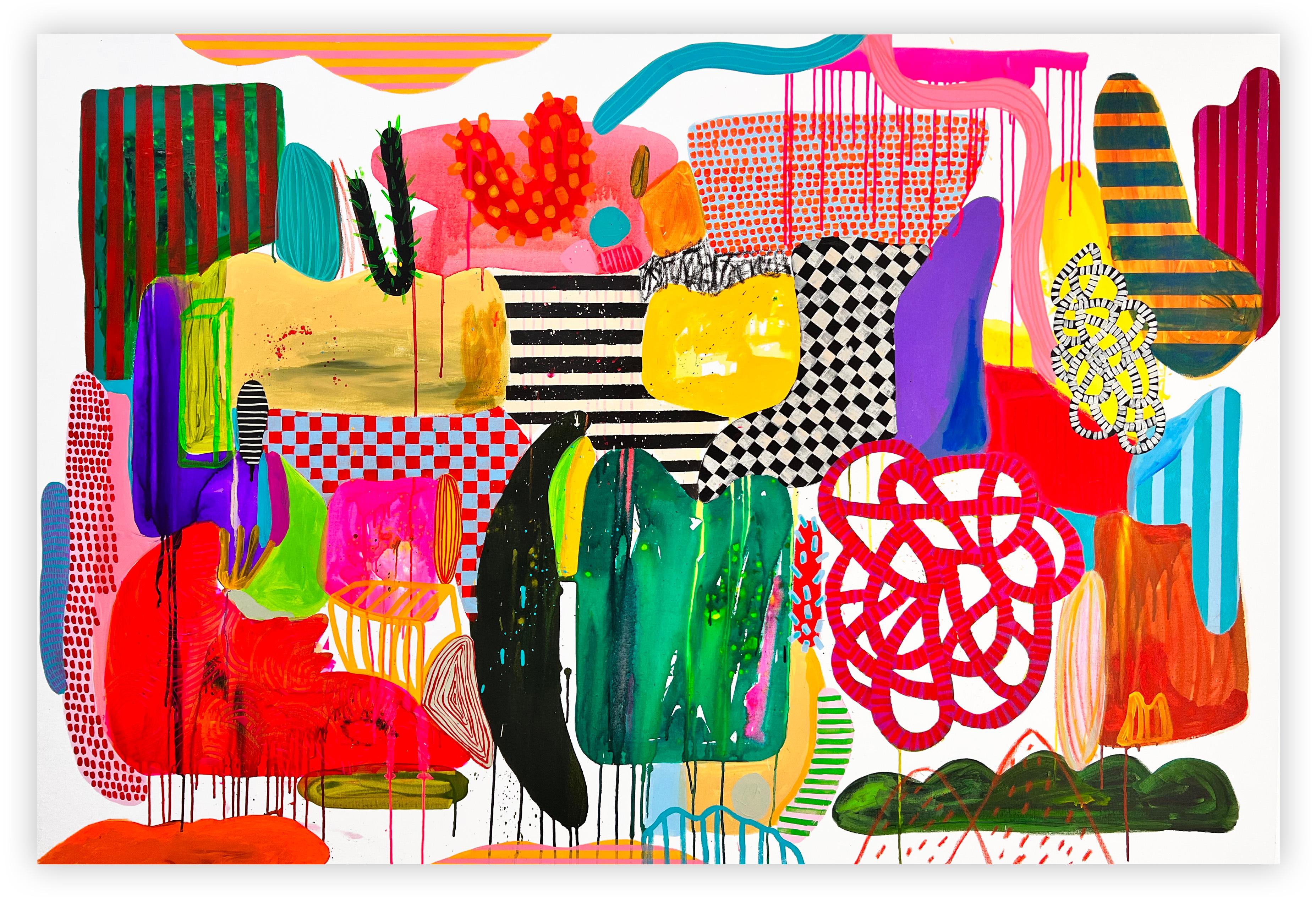 Daniela Marin - Garden Delight II (Abstract painting) at 1stDibs | daniela marin