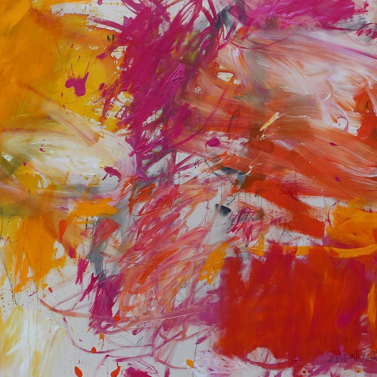 Daniela Schweinsberg - Let Your Light Shine (Abstract painting) For ...