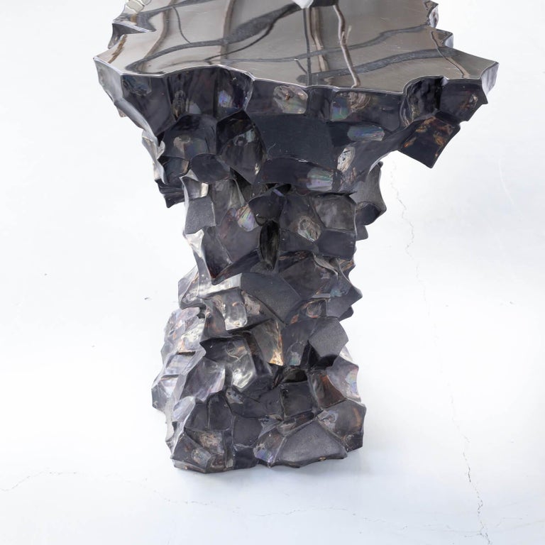 Daniele Albright Abalone Shell ‘column’ Console for Videre Licet Set/2 ...