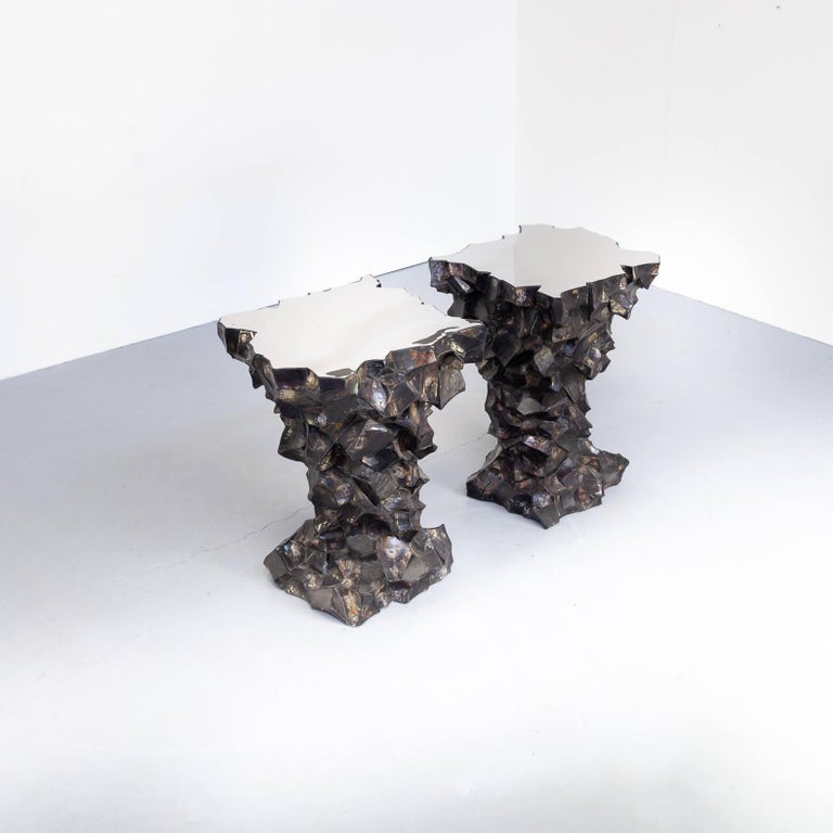 Daniele Albright Abalone Shell ‘column’ Console for Videre Licet Set/2 ...