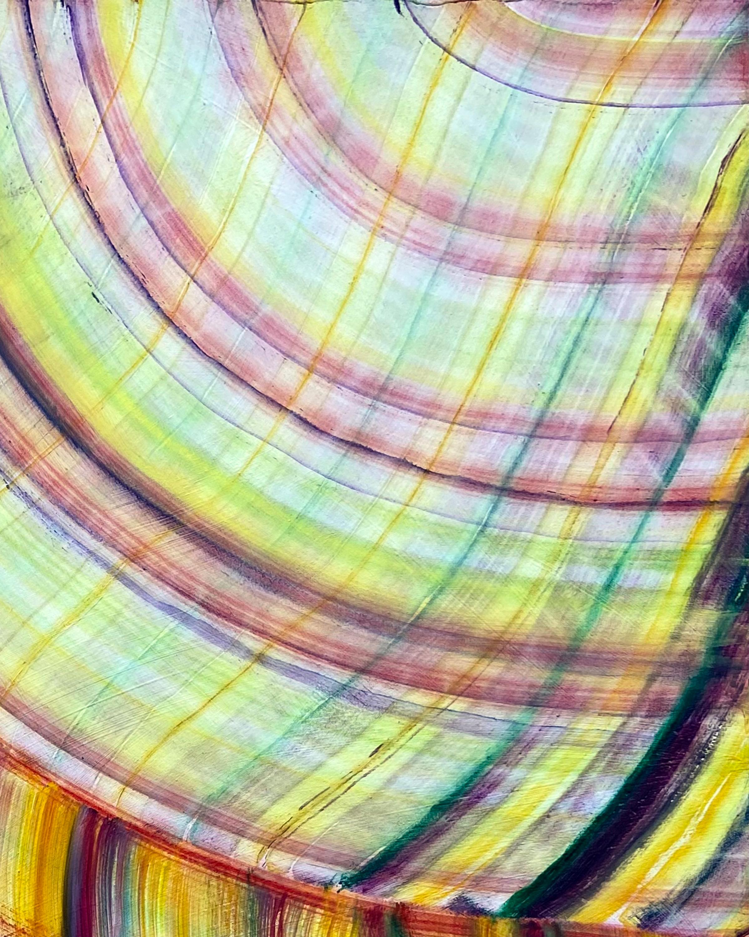 Danielle Riede - Breeze Beauty, 2023, oil on matte plaster-like gesso ...