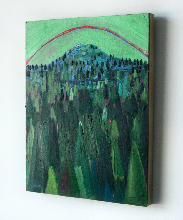 Danielle Winger - Race You to the Better Place- Oil Paint, Wood ...