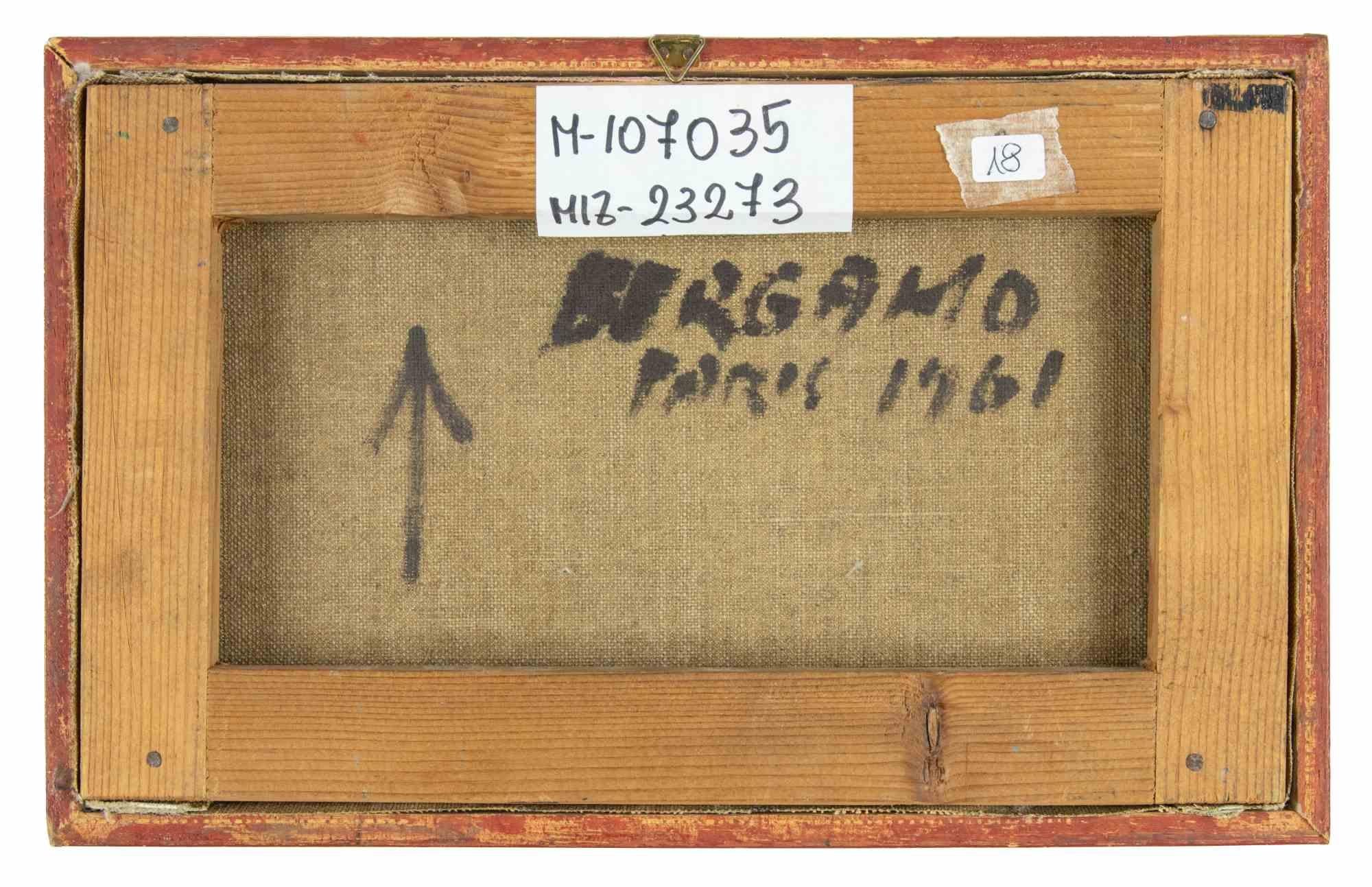 Danilo Bergamo - Abstract Composition - Original Acrylic oil painting ...