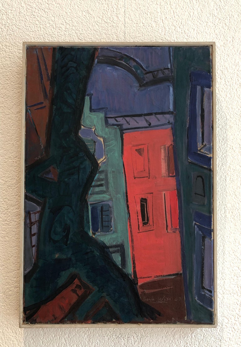 Danilo Wyss - Architectural composition, street d'Aix-en-Provence at ...