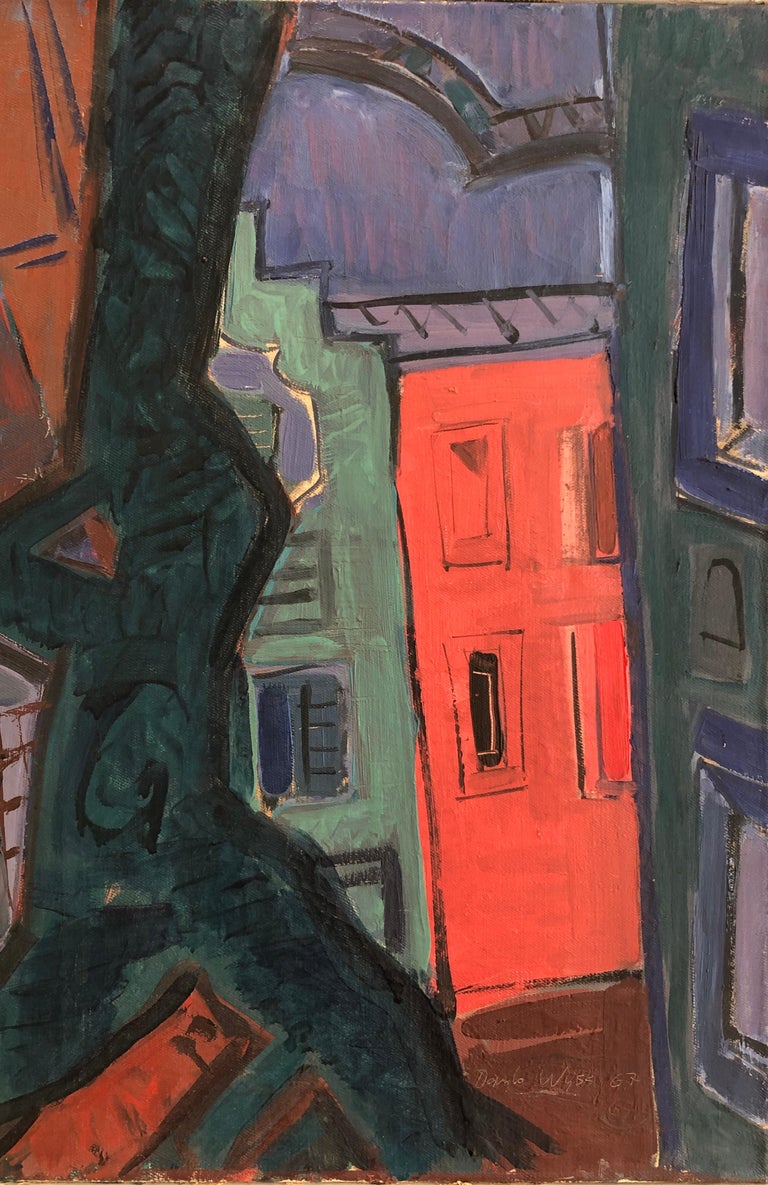 Danilo Wyss - Architectural composition, street d'Aix-en-Provence at ...