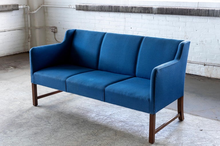 Danish 1940's Settee attributed To Ole Wanscher For Sale at 1stDibs