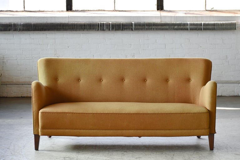 Danish 1950s Sofa Attributed to Fritz Hansen Model 1669 Variant For ...