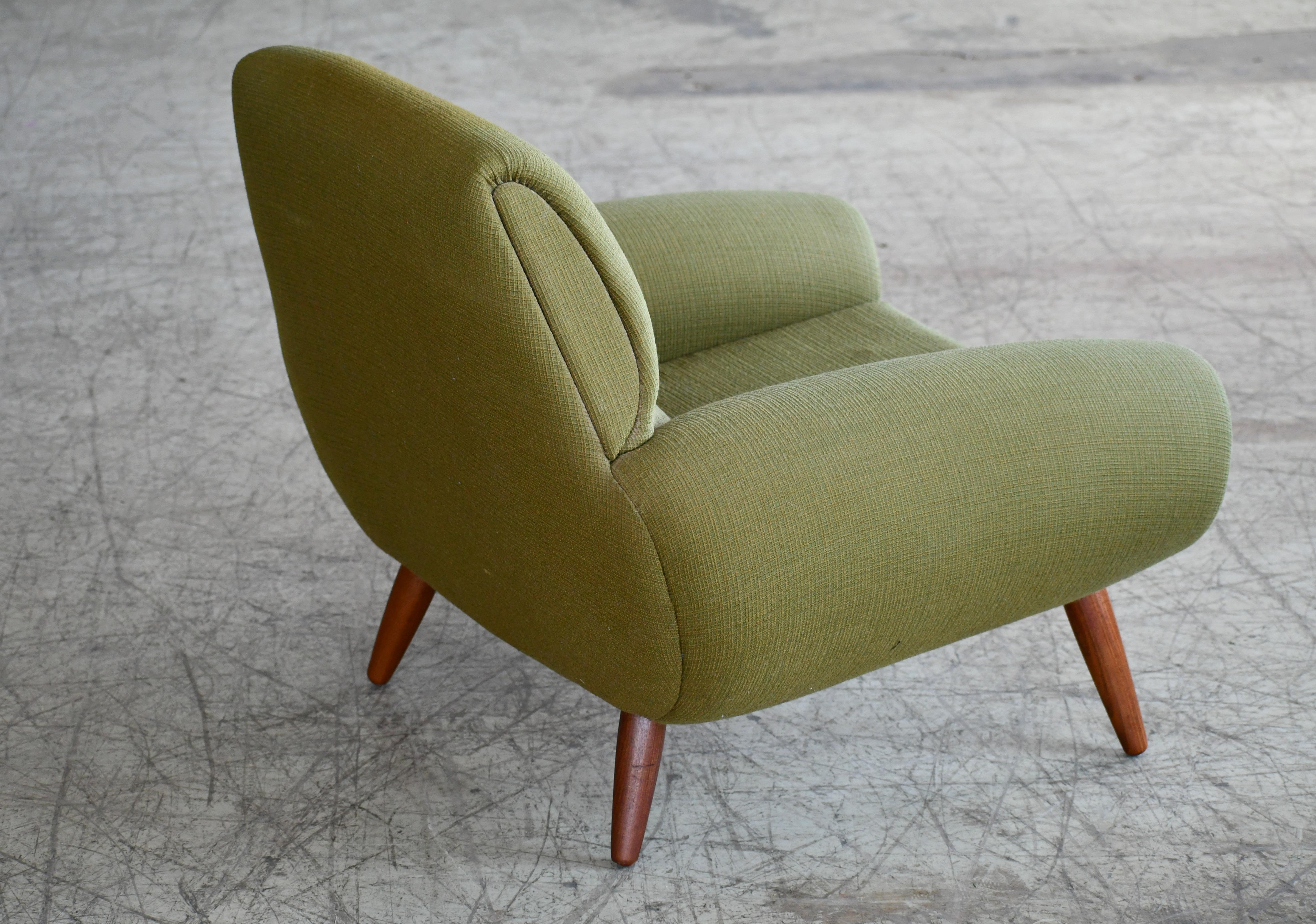 Danish 1960s Atomic Age Lounge Chairs by Kurt Ostervig Midcentury at ...