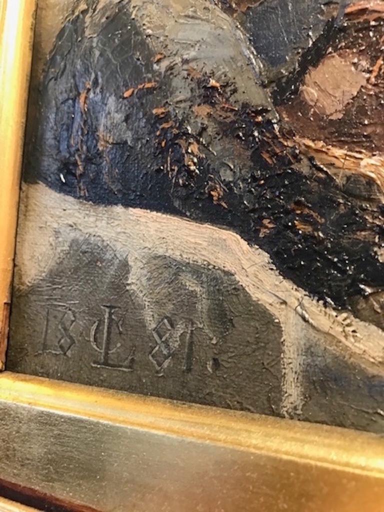 Danish 19th Century Coastal Landscape Painting by Carl Lund For Sale at ...