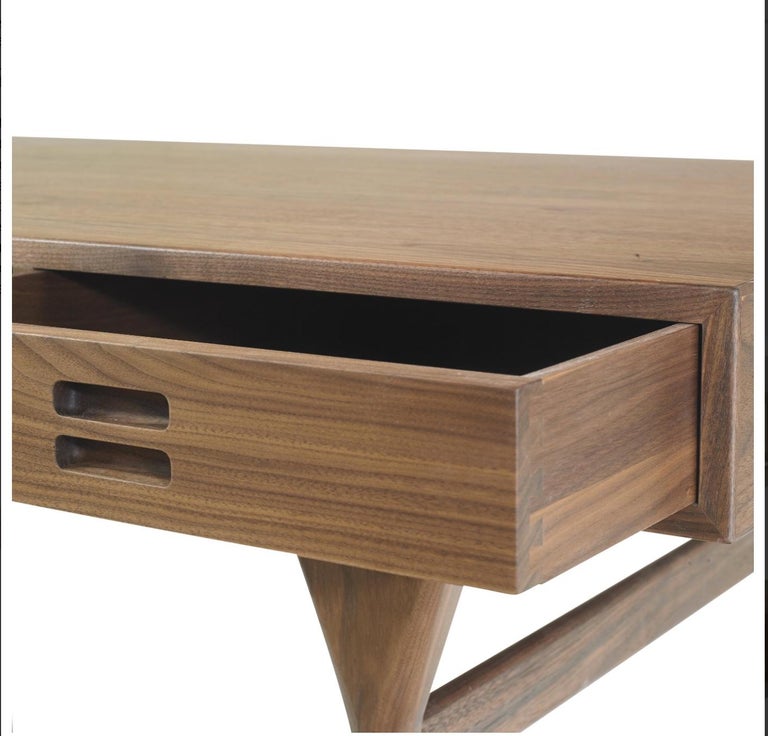 Danish 4-Drawer Cassette Desk by Nanna Ditzel at 1stDibs