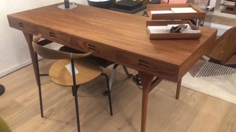 Danish 4-Drawer Cassette Desk by Nanna Ditzel at 1stDibs