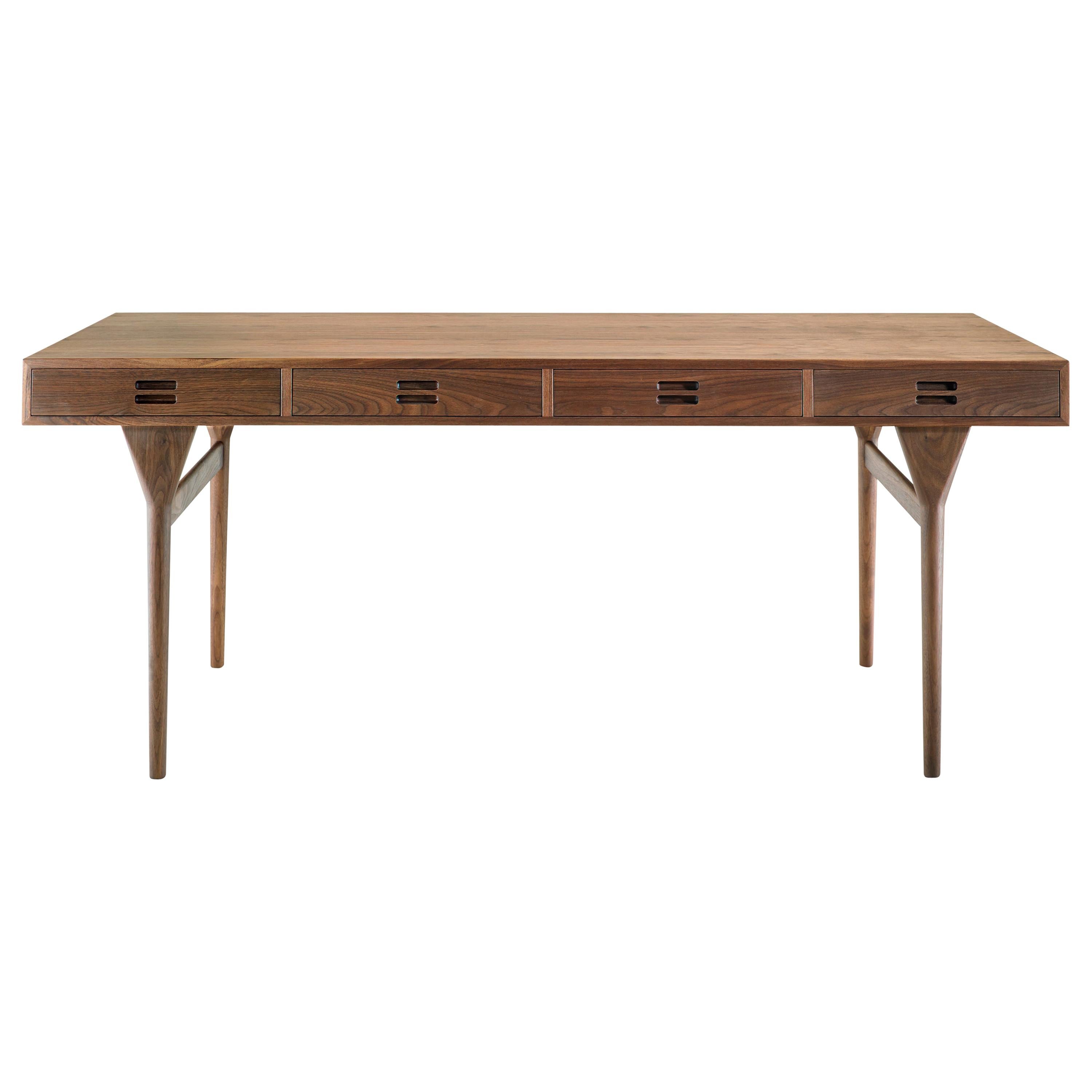 Danish 4-Drawer Cassette Desk by Nanna Ditzel at 1stDibs