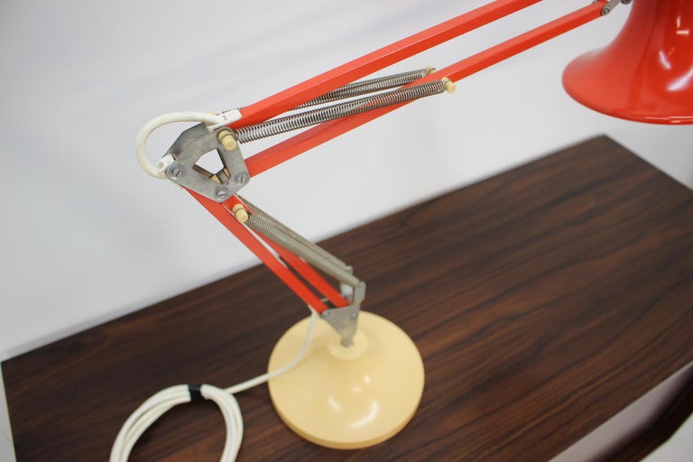 Danish Architectonic Table Lamp, 1970s For Sale at 1stDibs