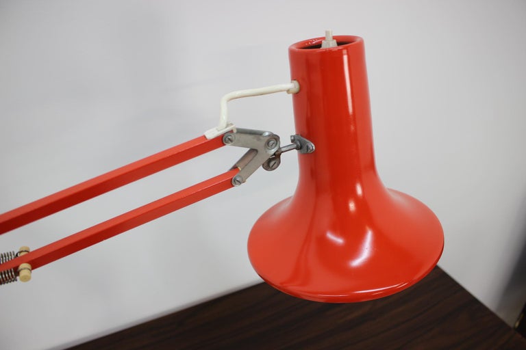 Danish Architectonic Table Lamp, 1970s For Sale at 1stDibs