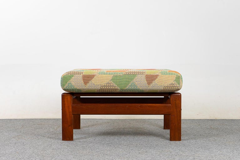 Danish "Australia" Teak Footstool by Komfort For Sale at 1stDibs