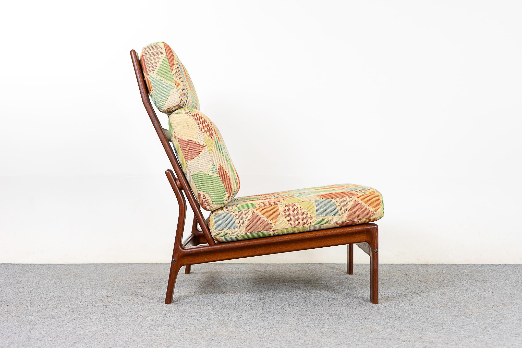 Danish "Australia" Teak Lounge Chair by Komfort For Sale at 1stDibs
