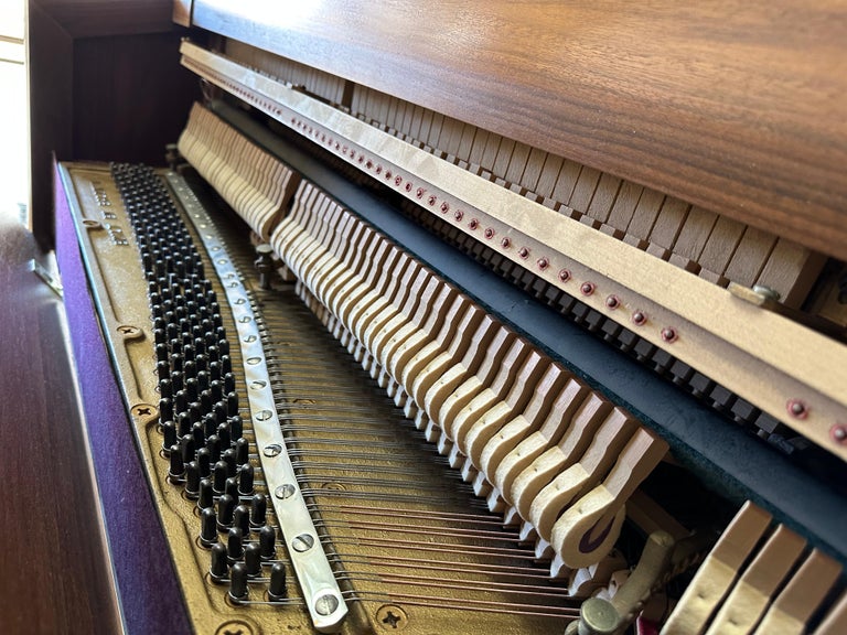 Danish Baldwin Acrosonic Spinet Piano For Sale at 1stDibs
