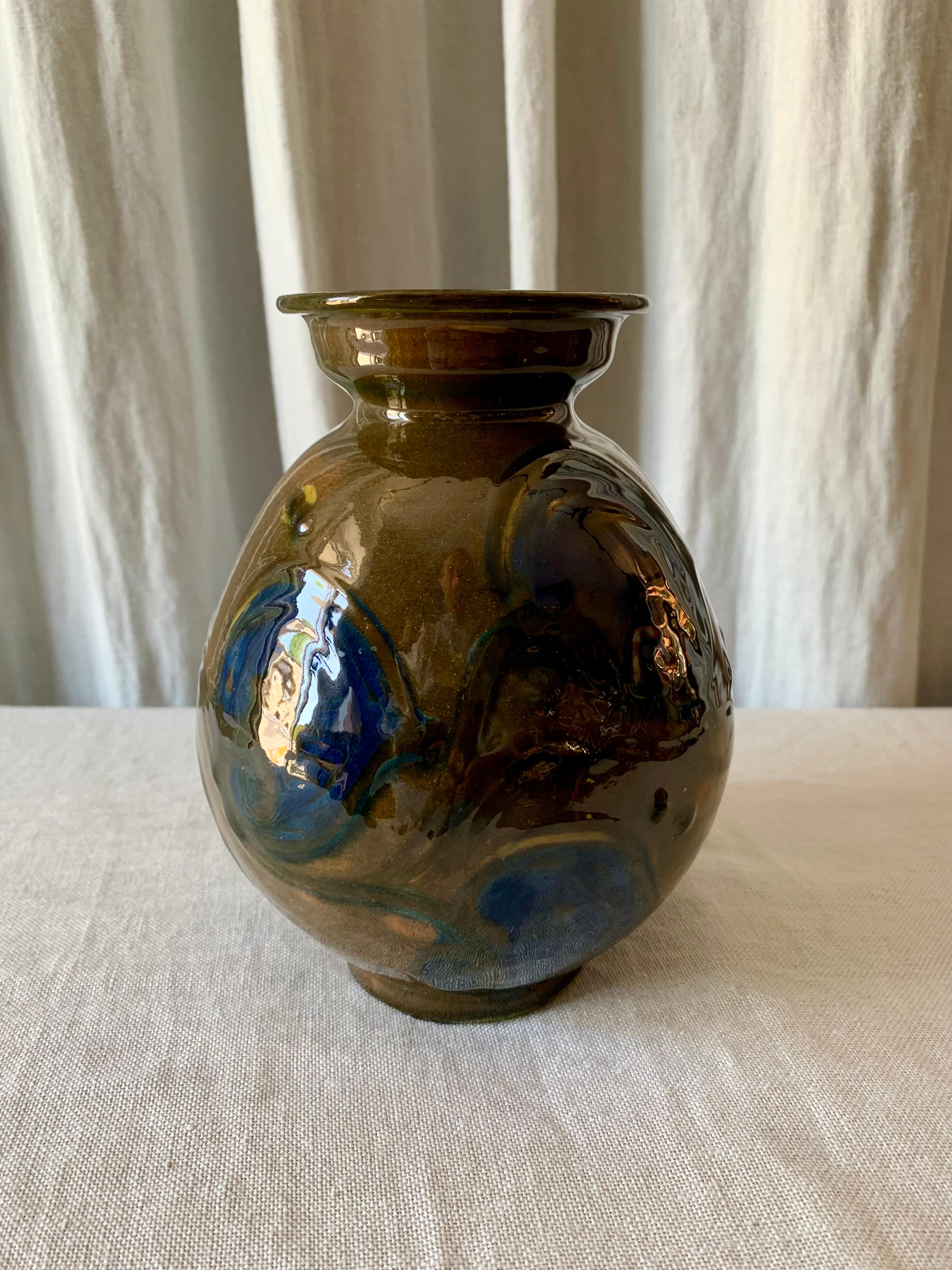 Danish Ceramic Kähler 1930s Vase For Sale at 1stDibs