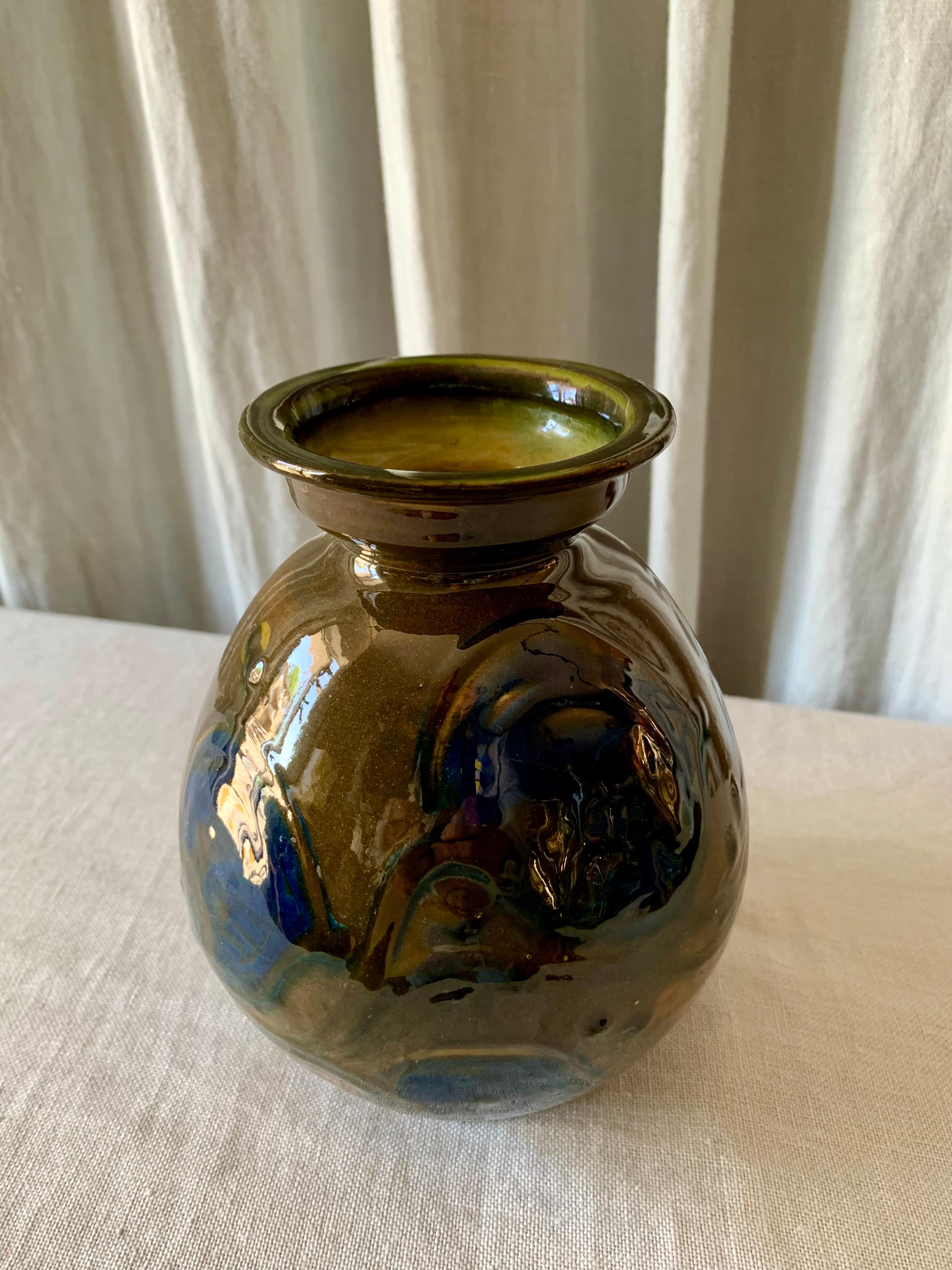 Danish Ceramic Kähler 1930s Vase For Sale at 1stDibs