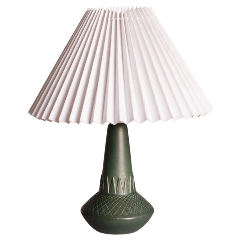 Danish Ceramic Table Lamp Søholm, Denmark, 1960s Einar Johansen For ...