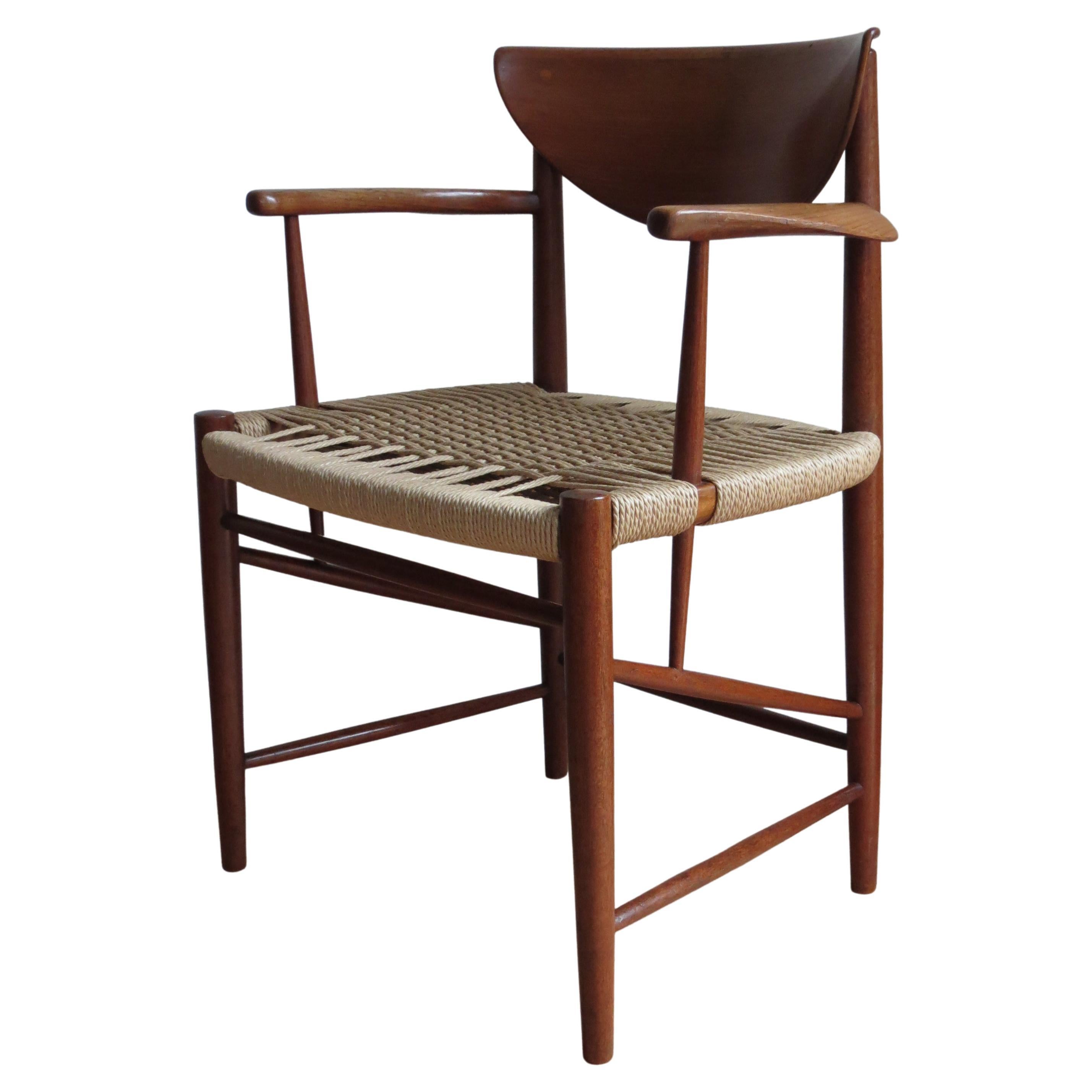 Peter Hvidt "AX" chair for Fritz Hansen faded stamp at 1stDibs