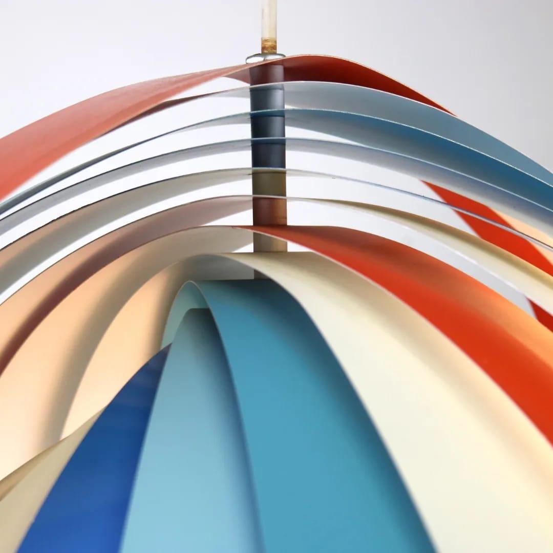 Danish design lamp Model Konkylie by Louis Weisdorf for Lyfan, Denmark ...