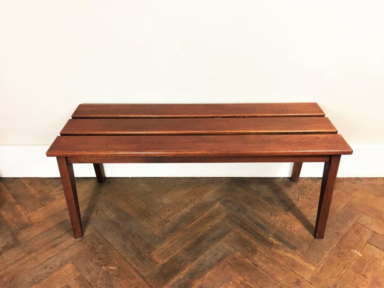 Danish Design Oak Bench, circa 1950 For Sale at 1stDibs