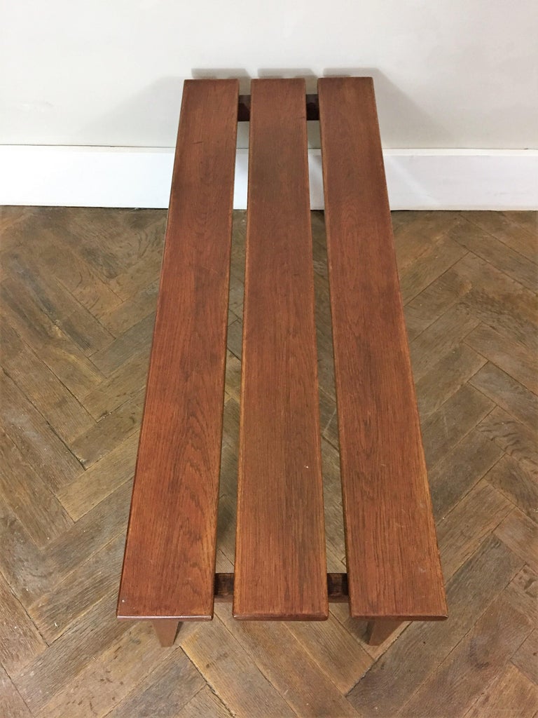 Danish Design Oak Bench, circa 1950 For Sale at 1stDibs