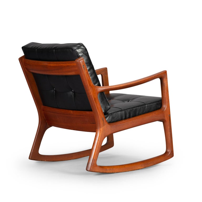 Danish Design Rocking Senator Chair by Ole Wanscher for France and Søn ...