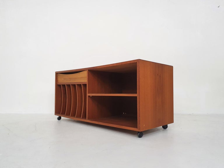 Danish Design Teak Record Player or Audio Cabinet, Denmark 1960's For ...