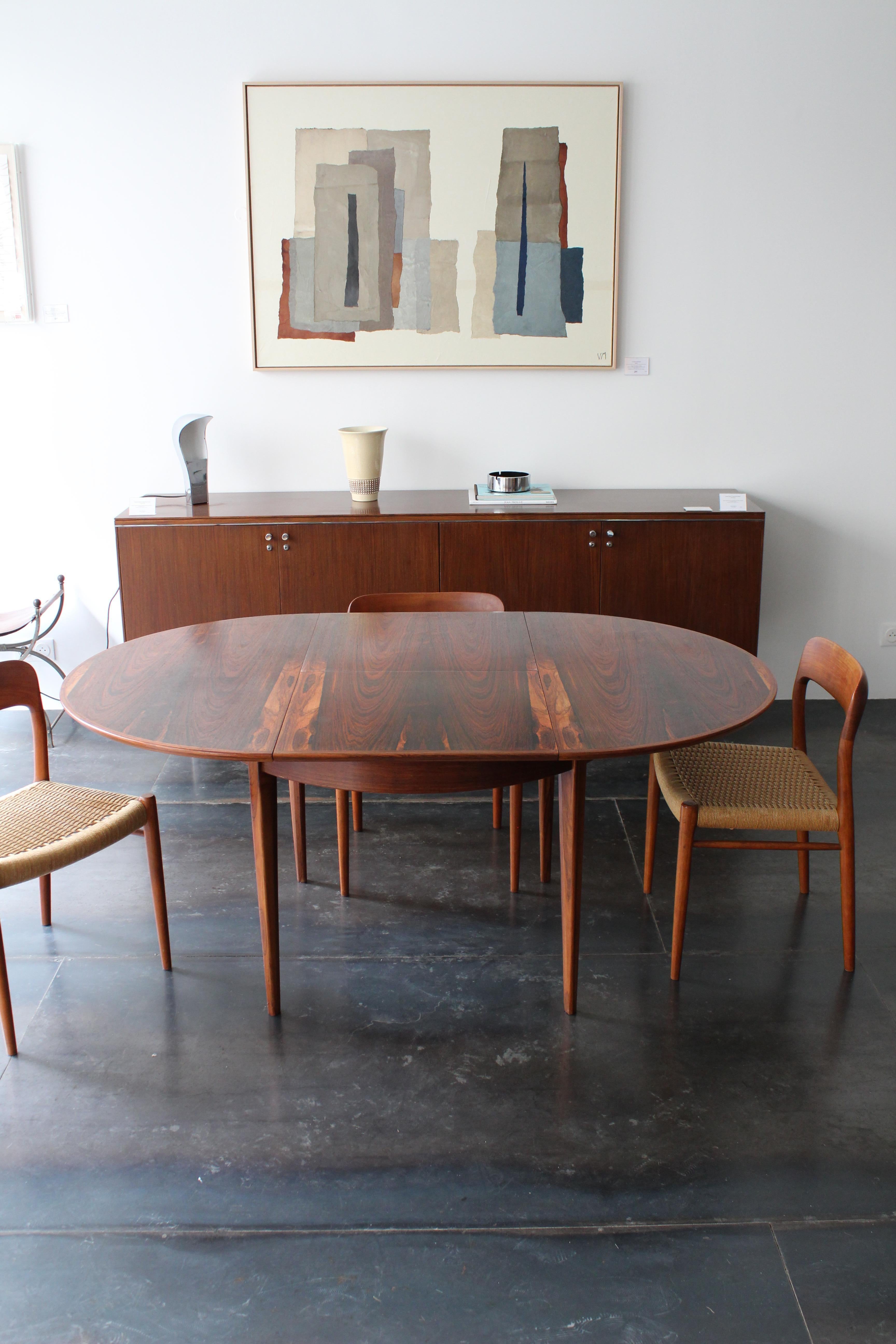Danish dining table, 1960s For Sale at 1stDibs