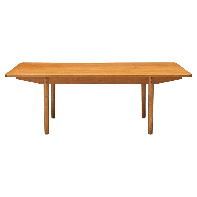 Danish Dining Table in Oak For Sale at 1stDibs