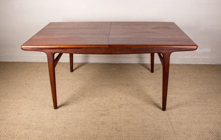 Danish extendable dining table in teak model 217 by Arne-H Olsen for ...