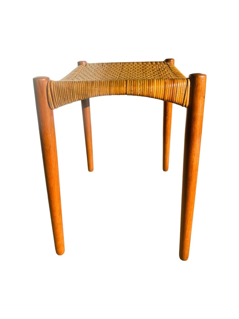 Danish Foot Stool by Aksel Bender Madsen and Ejner Larsen for Willy ...