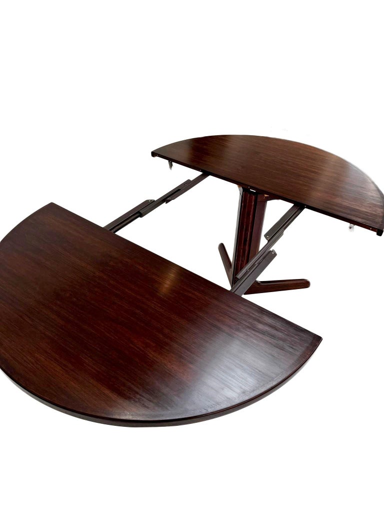 Danish Gudme Møblefabrik Rosewood Double Extending Dining Table For ...