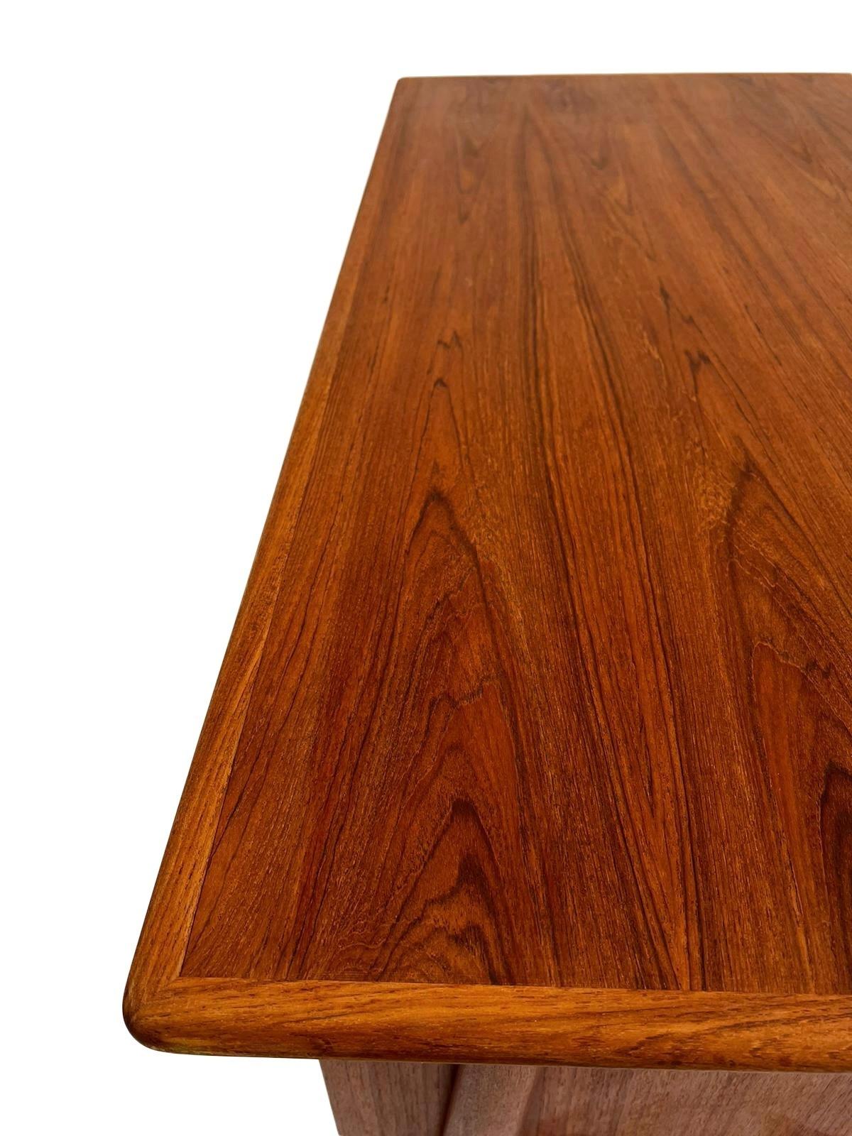 Danish Gunni Omann for Omann Jun Møbelfabrik Model 75 Teak Writing Desk ...