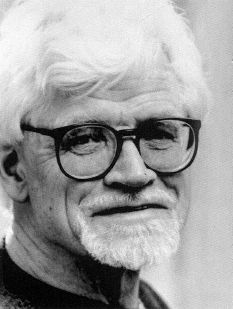 Mid-Century Modernist blue glass Vase by Per Lütken For Sale at 1stDibs