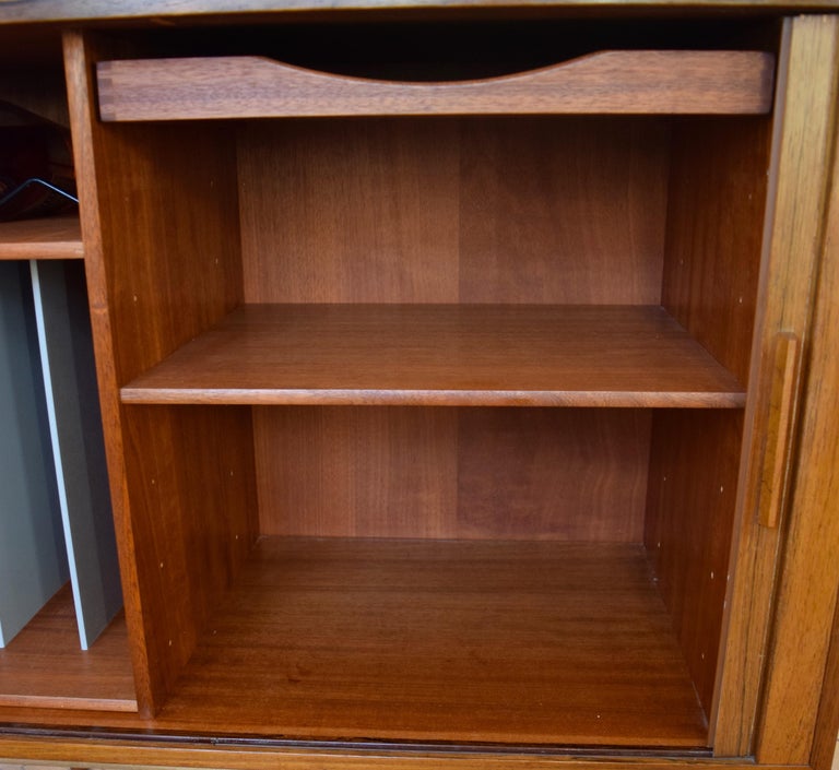 Danish Kai Kristiansen Rosewood Record Player/Bar Cabinet for Fm Møbler ...