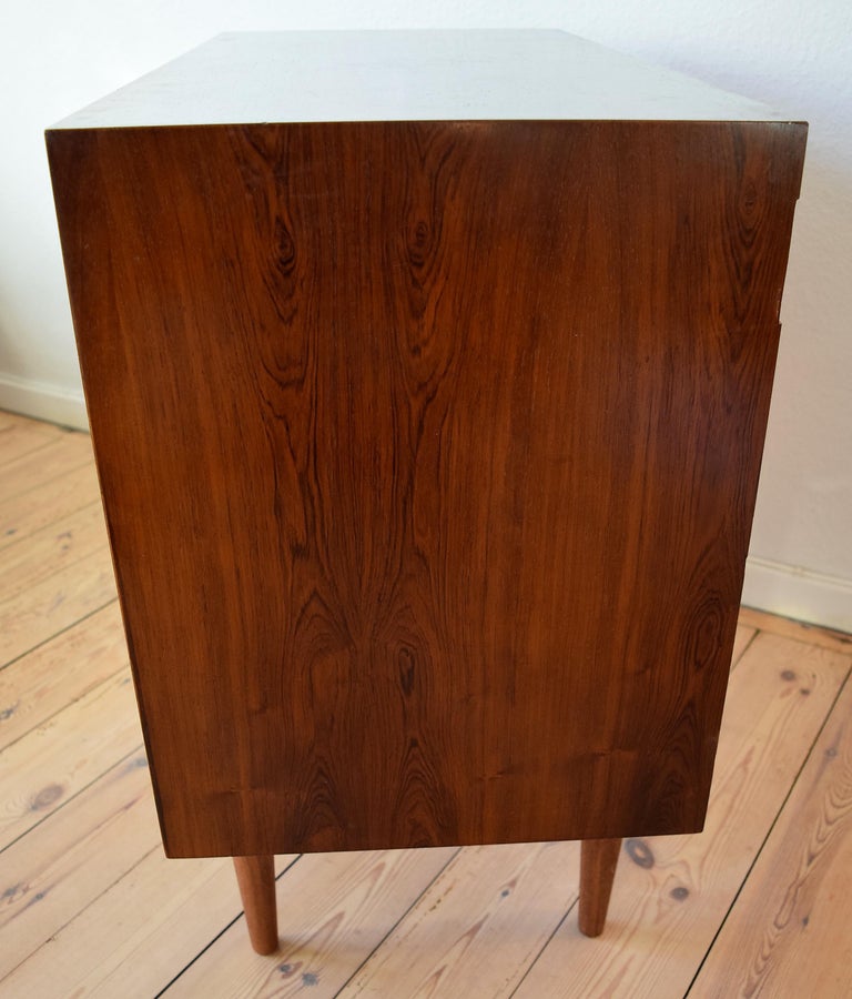 Danish Kai Kristiansen Rosewood Record Player/Bar Cabinet for Fm Møbler ...