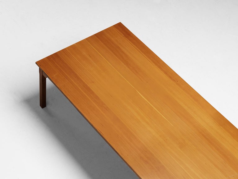 Danish Large Dining or Conference Table in Oregon Pine For Sale at 1stDibs