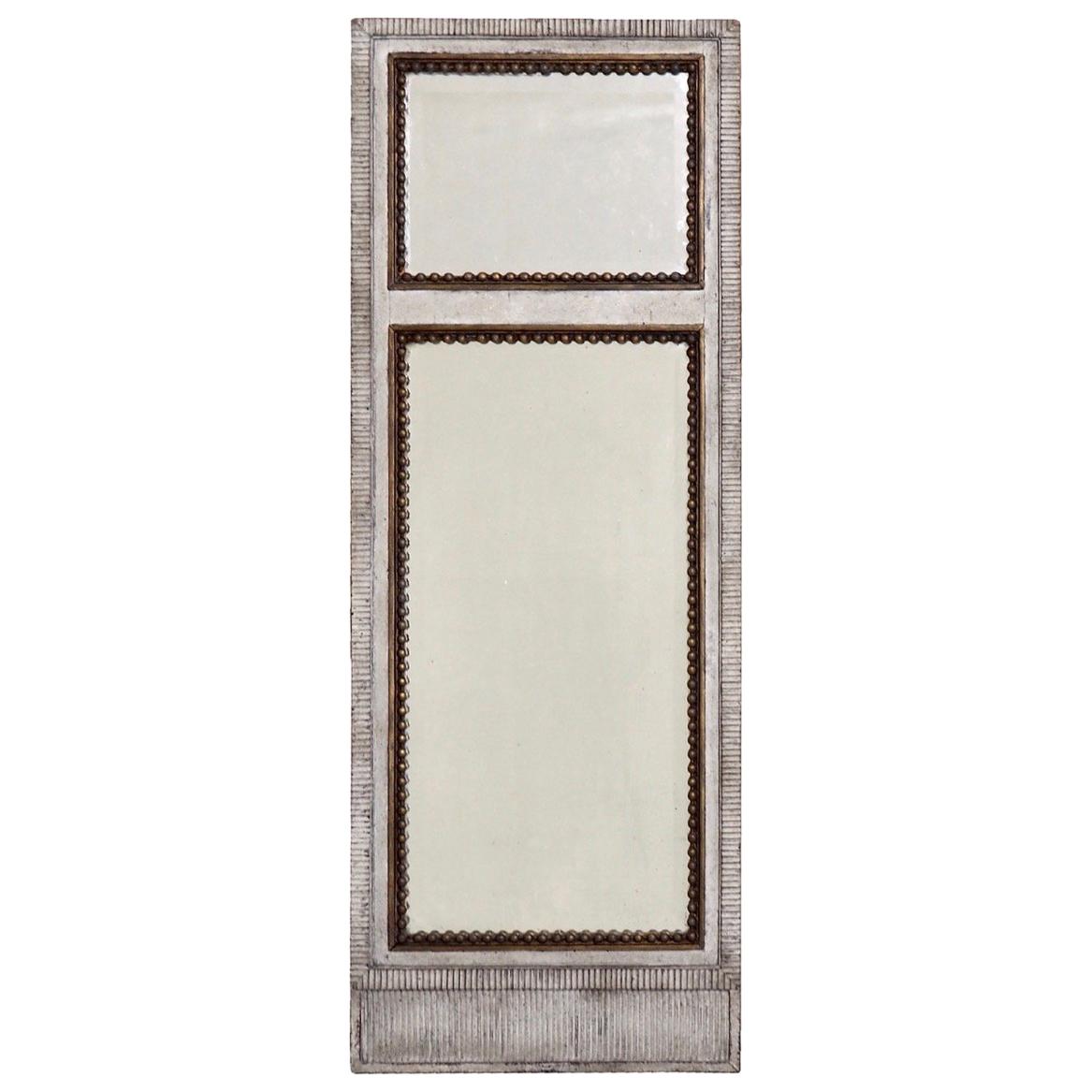 Italian Frame circa 1790 with New Antiqued Mirror For Sale at 1stDibs