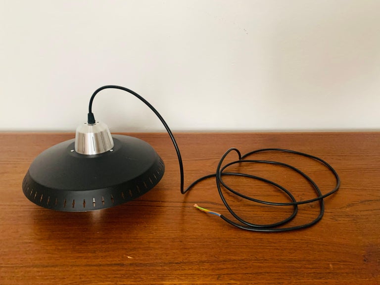 Danish Metal Pendant Lamp For Sale at 1stDibs