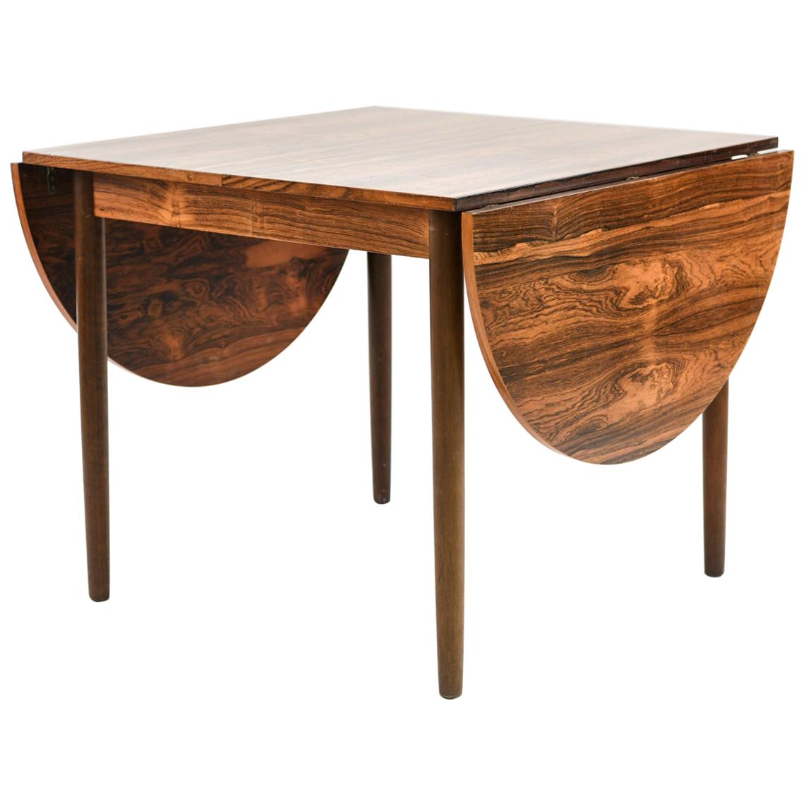 Danish Rosewood Dining Table Attributed to Arne Vodder For Sale at 1stDibs