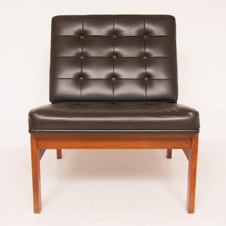Danish Mid Century Chair by Ole Gjerlov-Knudsen and Torben Lind, c.1960 ...