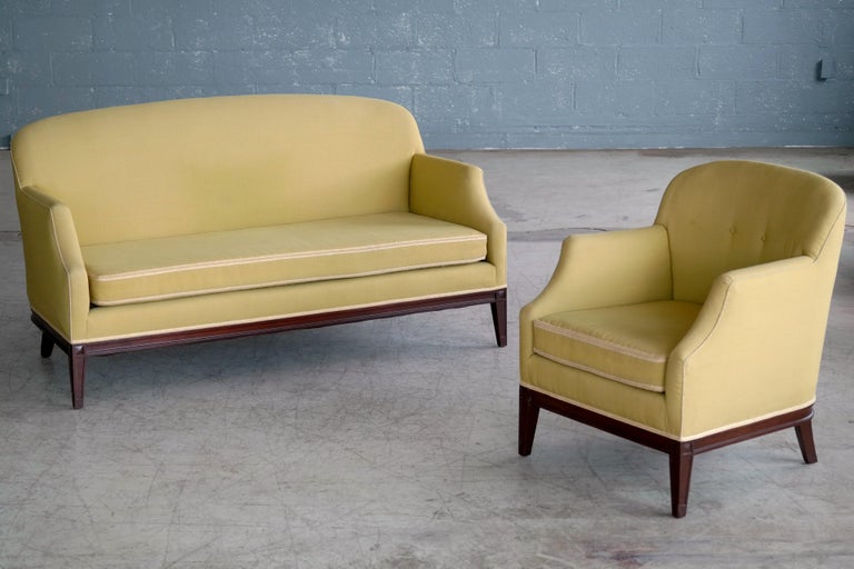 Danish Midcentury Classic Settee by Master Carpenter Georg Kofoed at ...