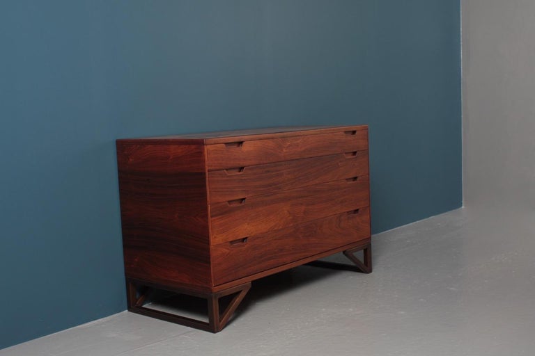 Danish Midcentury Commode in Rosewood by Langkilde, 1960s at 1stDibs
