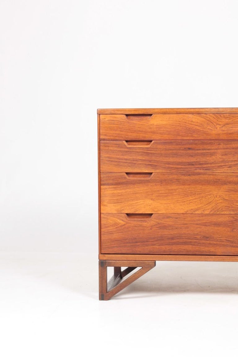 Danish Midcentury Commode in Rosewood by Langkilde, 1960s at 1stDibs