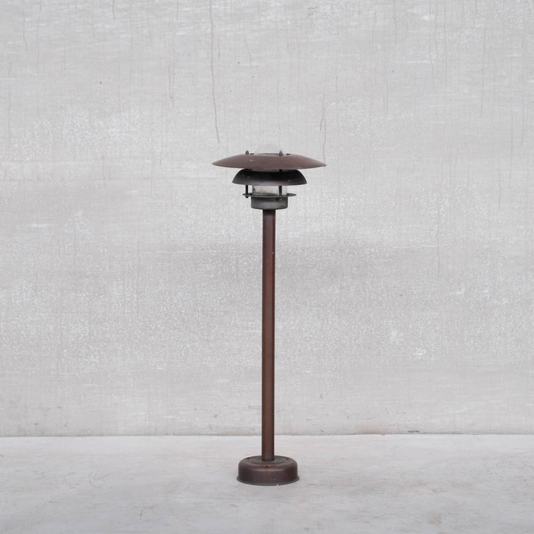 Danish Mid-Century Copper Outdoor Garden Path Lights '4 Available' For ...
