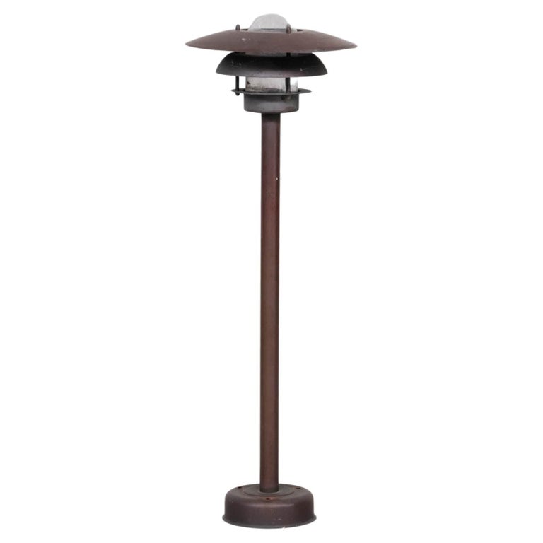 Danish Mid-Century Copper Outdoor Garden Path Lights '4 Available' For ...