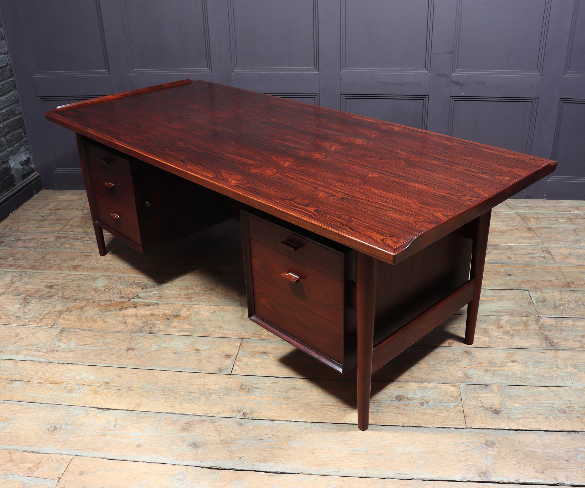 Danish Mid-Century Desk by Arne Vodder Model 207 at 1stDibs | arne ...